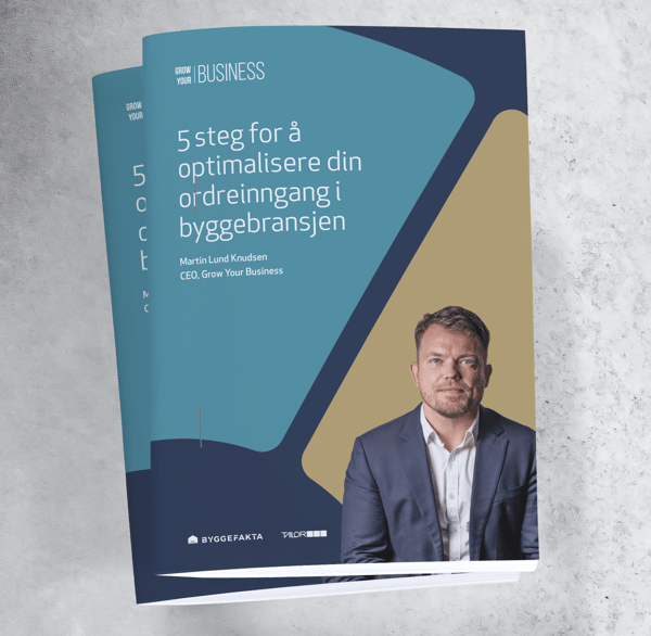 5 steg for å optimalisere din ordreinngang i byggebransjen